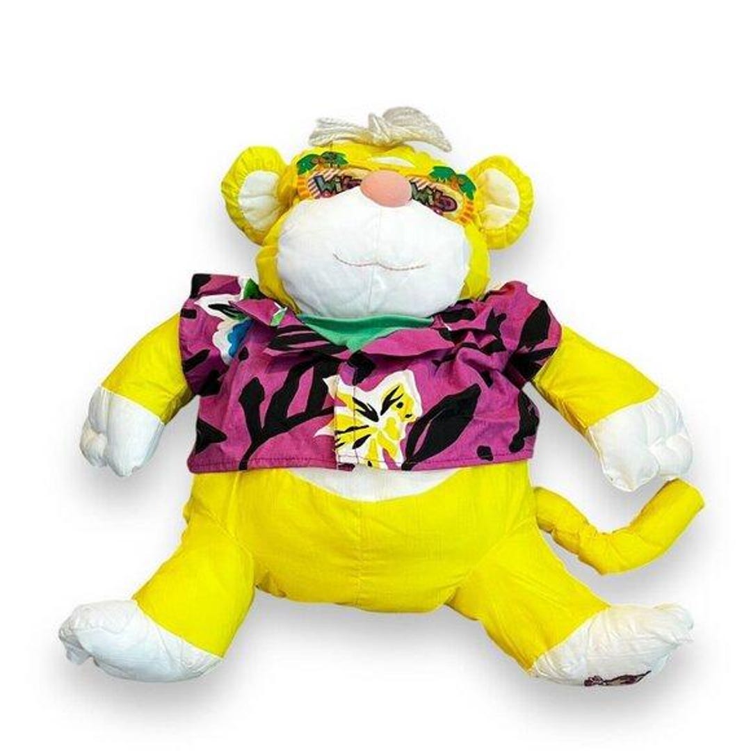1987 Fisher Price Puffalump Wild Thing Monkey Glasses & Shirt Yellow ...