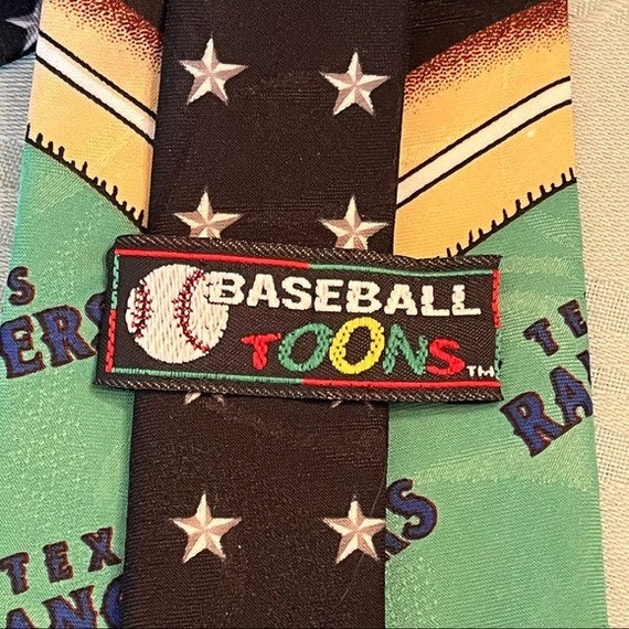 1994 Texas Rangers Tie Looney Tunes Baseball MLB Marv… - Gem