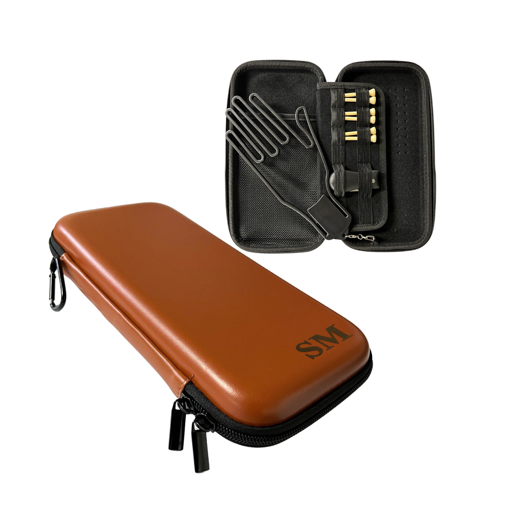 Personalized Golf Accessory Case With Engraved Initials Includes Golf ...