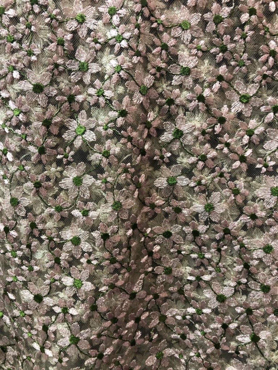 Oscar Inspired Hand Embroidery With Silk Thread Yardage - Etsy