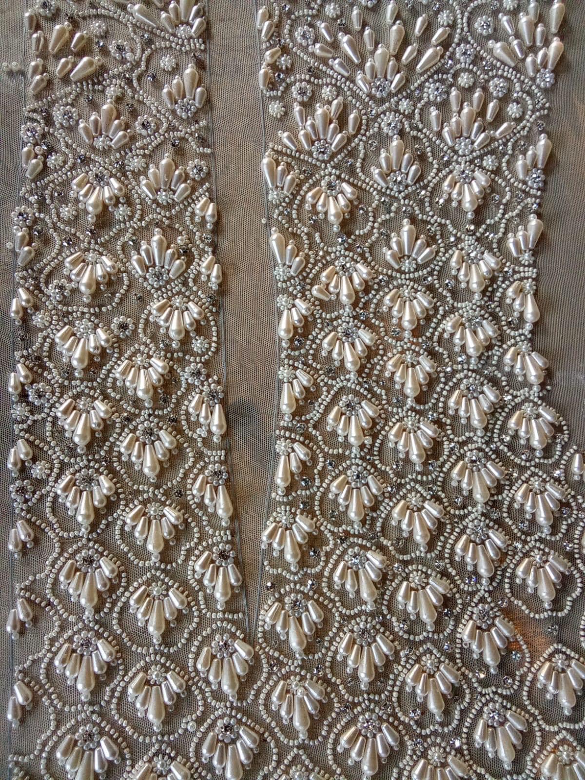 Mini Oscar Inspired Custom Mad Dress Hand Embroidery Dress for Wedding ...