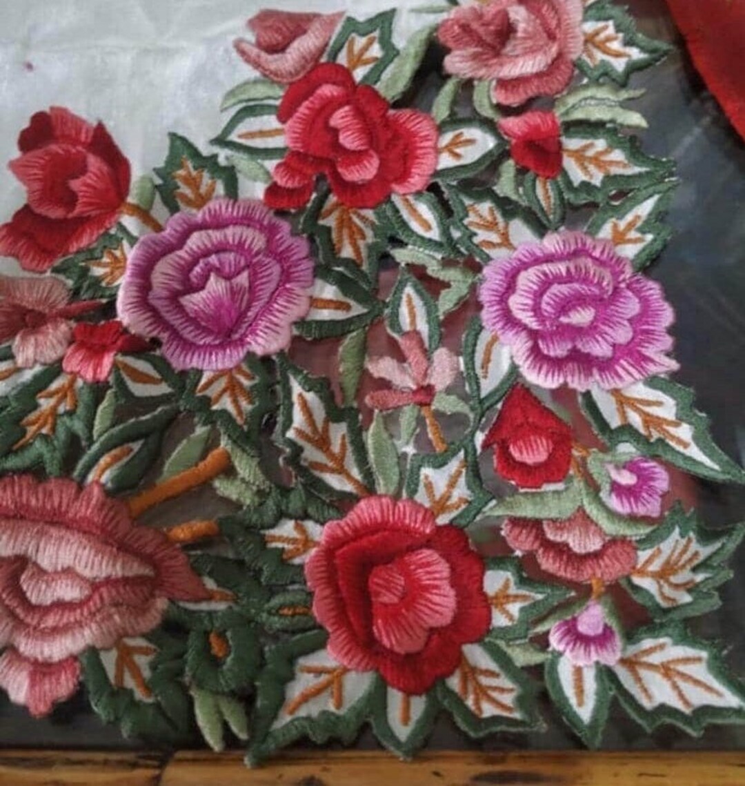 Sophia Inspired Hand Embroidery Patch Applique Embellishment - Etsy