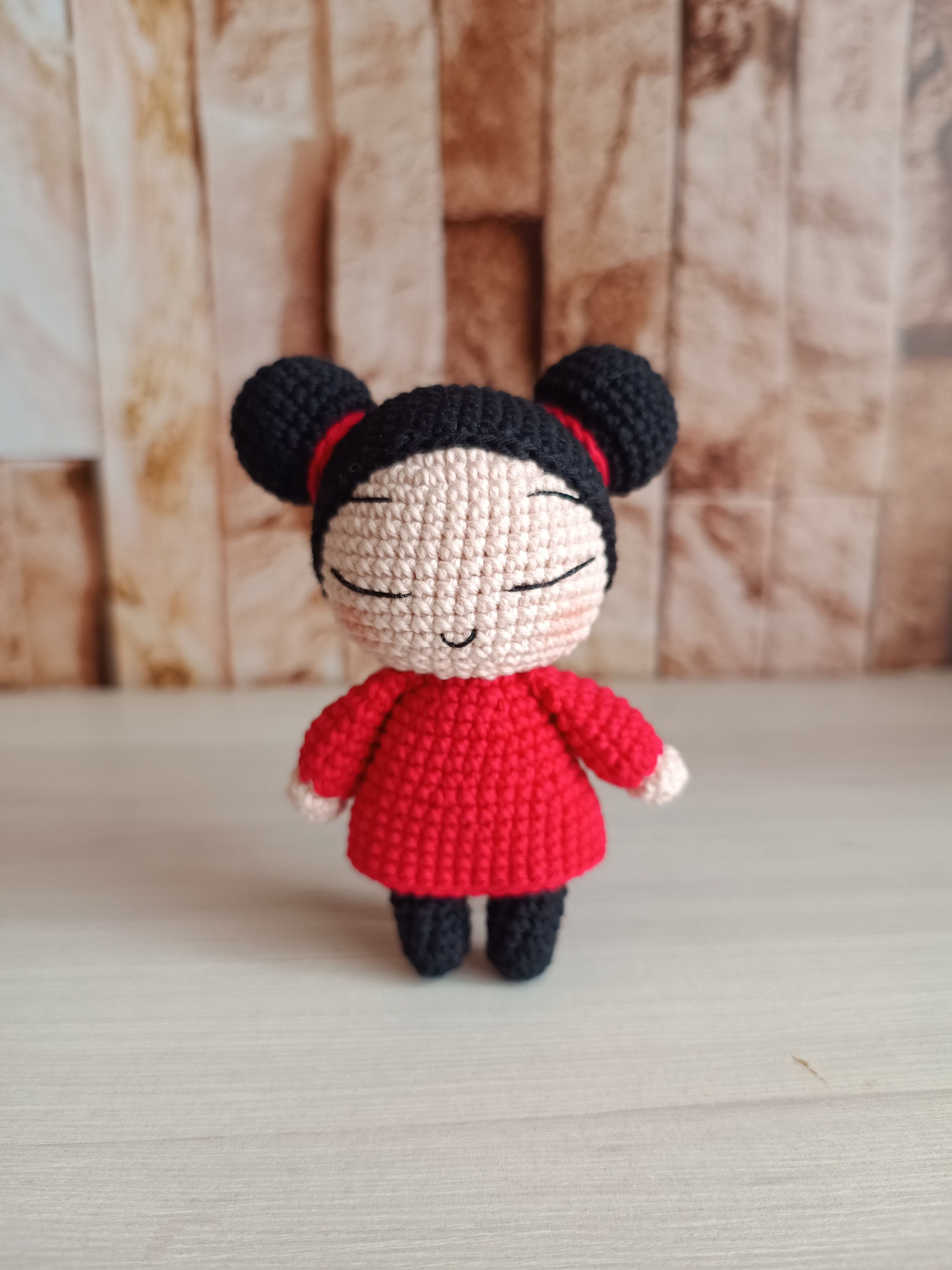 Amigurumi Doll Pucca and Garu Amigurumi, Valentine's Day - Etsy
