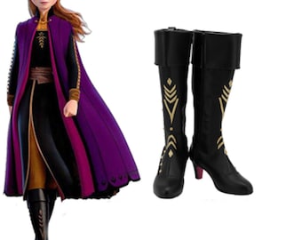 Frozen 2 Anna Boots - Etsy