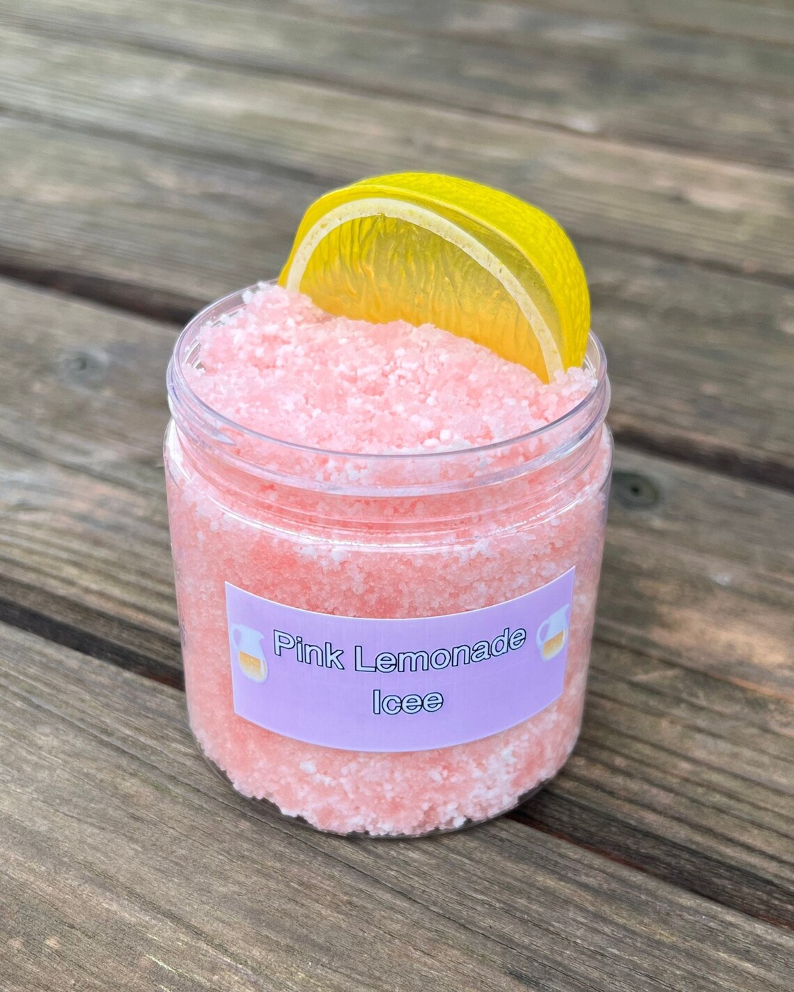 Pink Lemonade Scented Icee Cloud Slime - Etsy