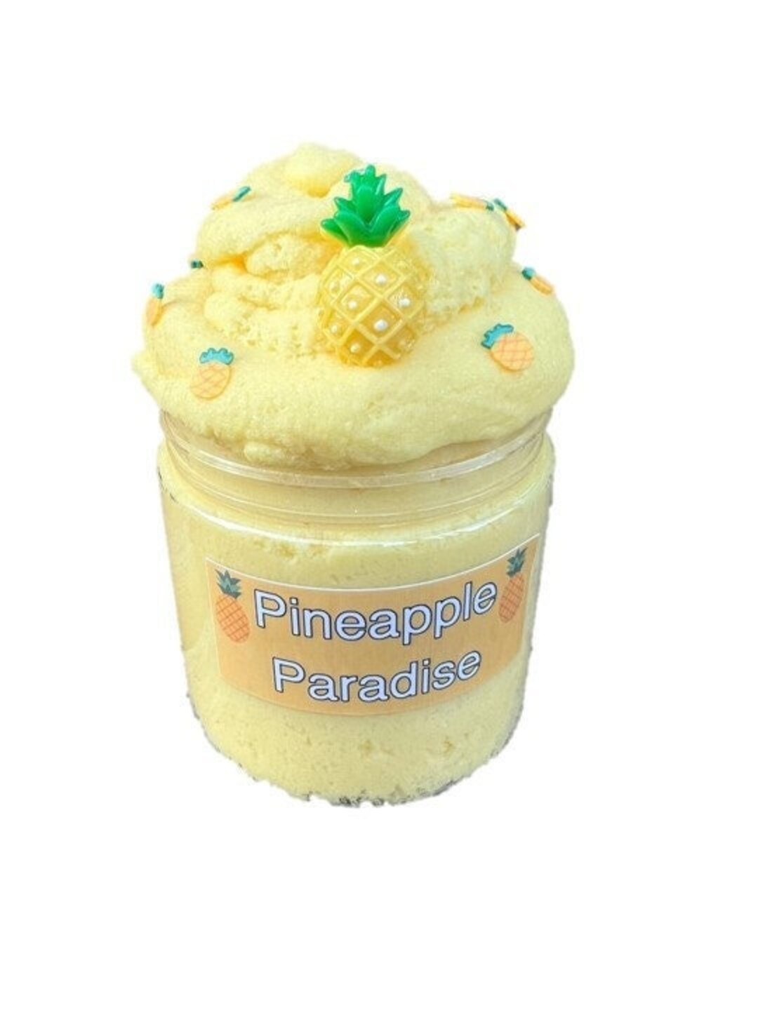 Pineapple Paradise Scented Cloud Slime - Etsy