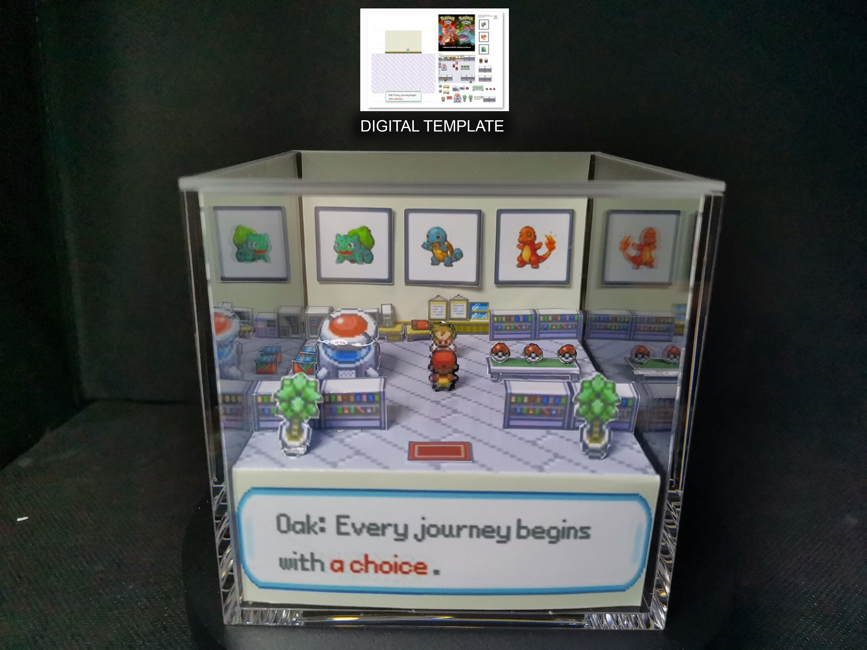 Character Cube Template