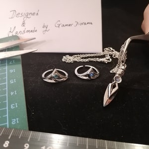 Valorant Sage Rings & Jett Necklace - Etsy