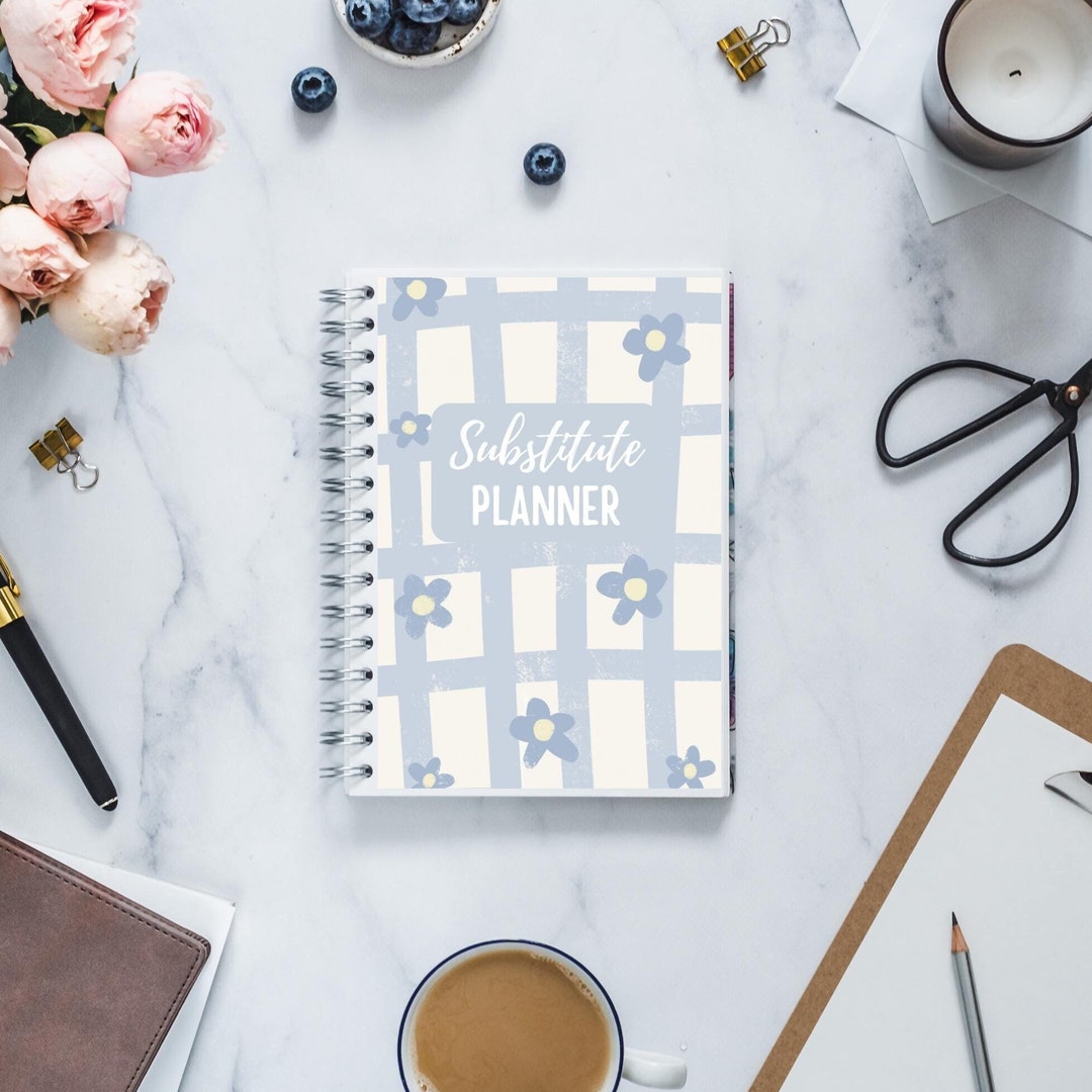 Substitute Teacher Planner | Binder | Folder | 40+ Pages | Digital ...