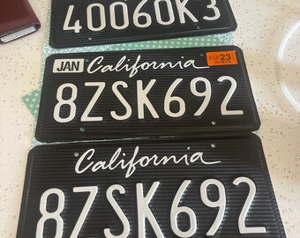 Vinyl Wrapped License Plates - Etsy