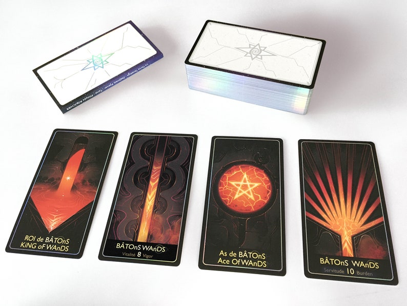 Rare Divinatory Tarot Deck Darkness Piercer By Etsy Australia