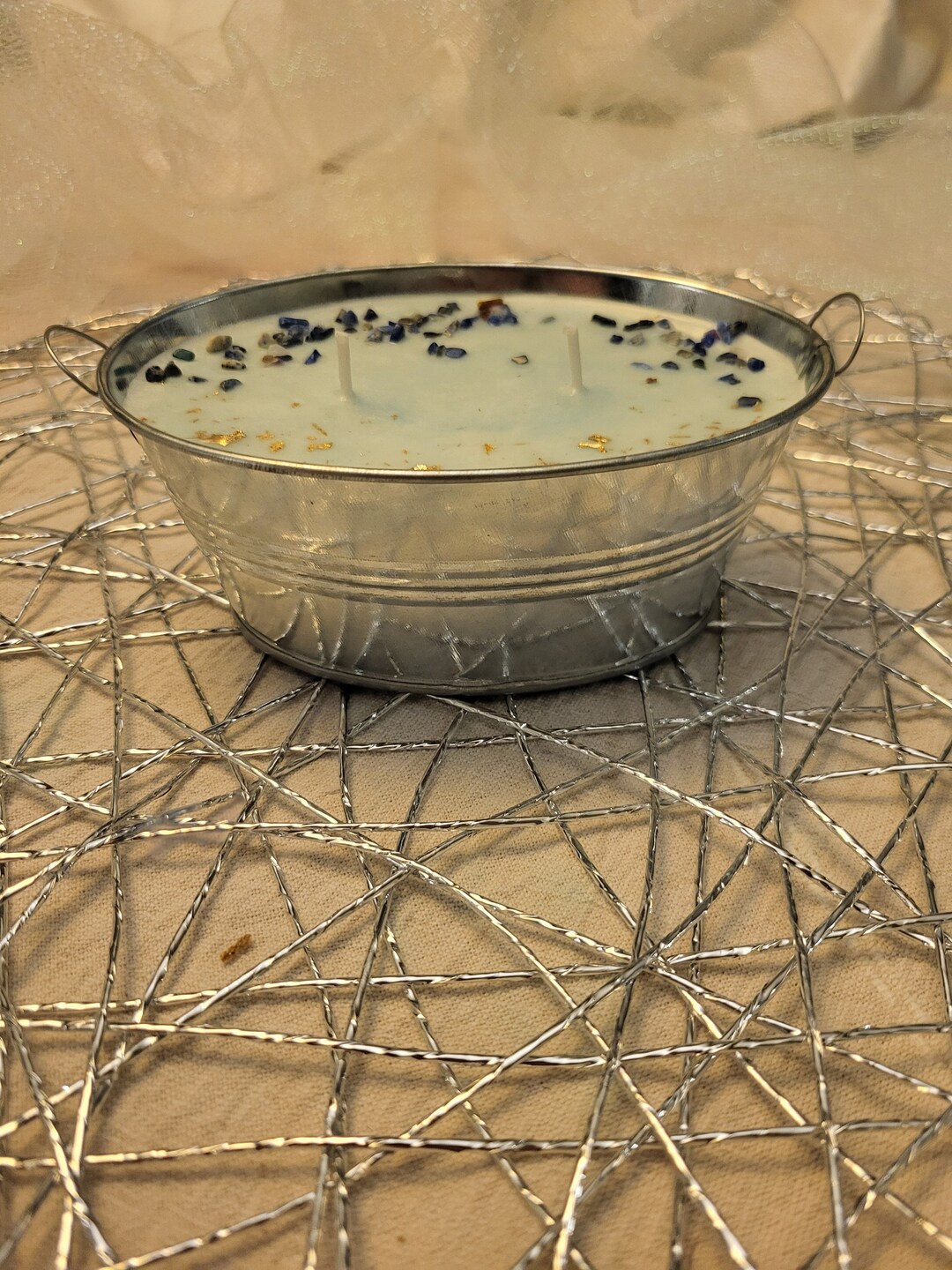 Rain and Eucalyptus Scented Candle in Oval Pail - Etsy