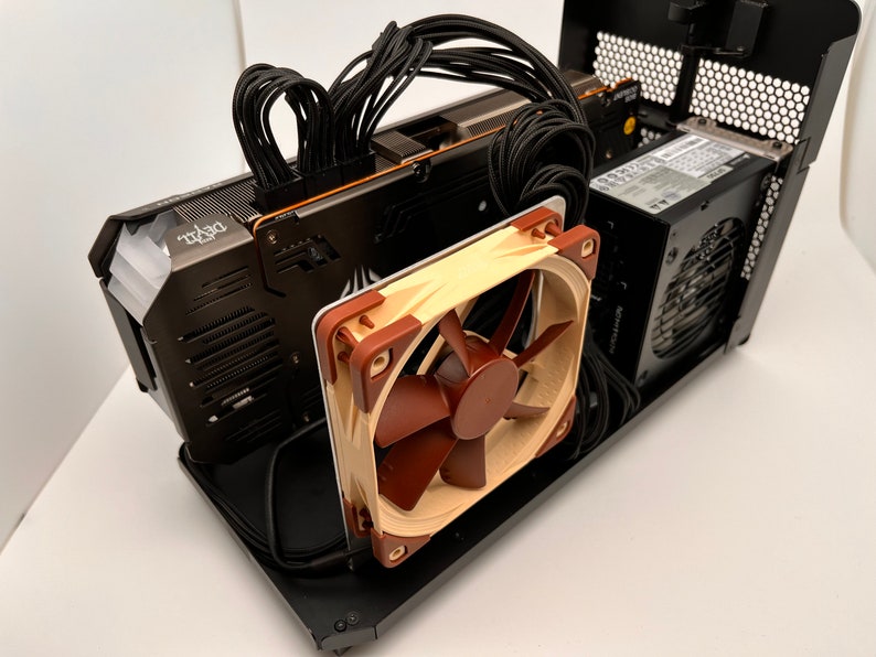 Razer Core X Bracket for Corsair Power Supply and Noctua Fan Upgrade - Etsy