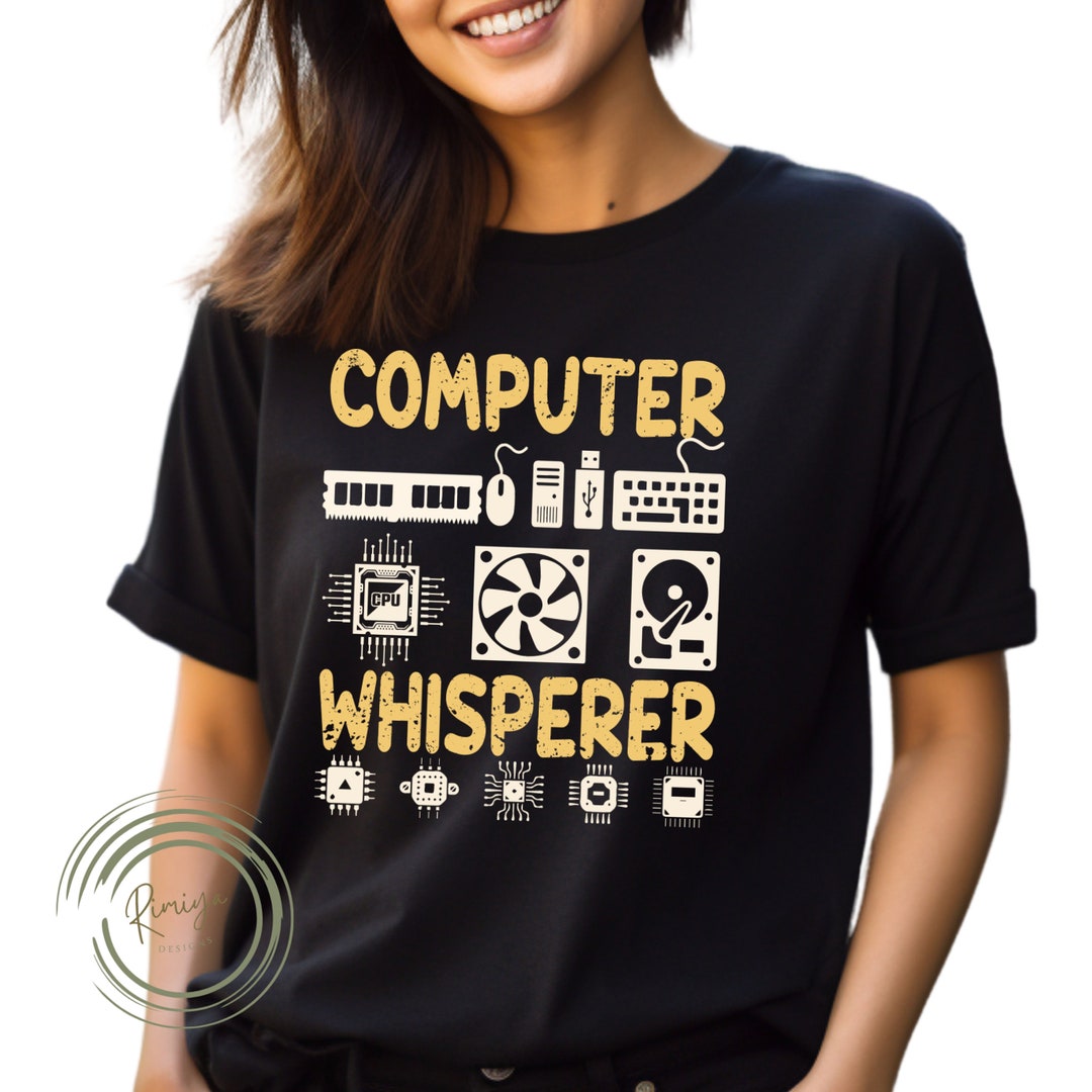 Computer Whisper Shirt, Software Engineer Shirt, Programmer Shirt, Developer Tee, Computer ...