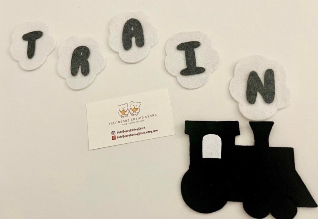 TRAIN Spelling_ Rainbow, Colours, Transportation, Felt Story, Feltstory ...