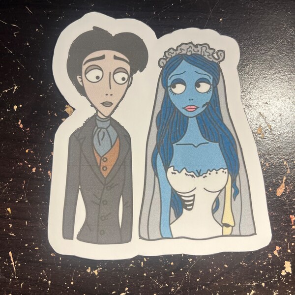 Corpse Bride Peekers Stickers - Etsy