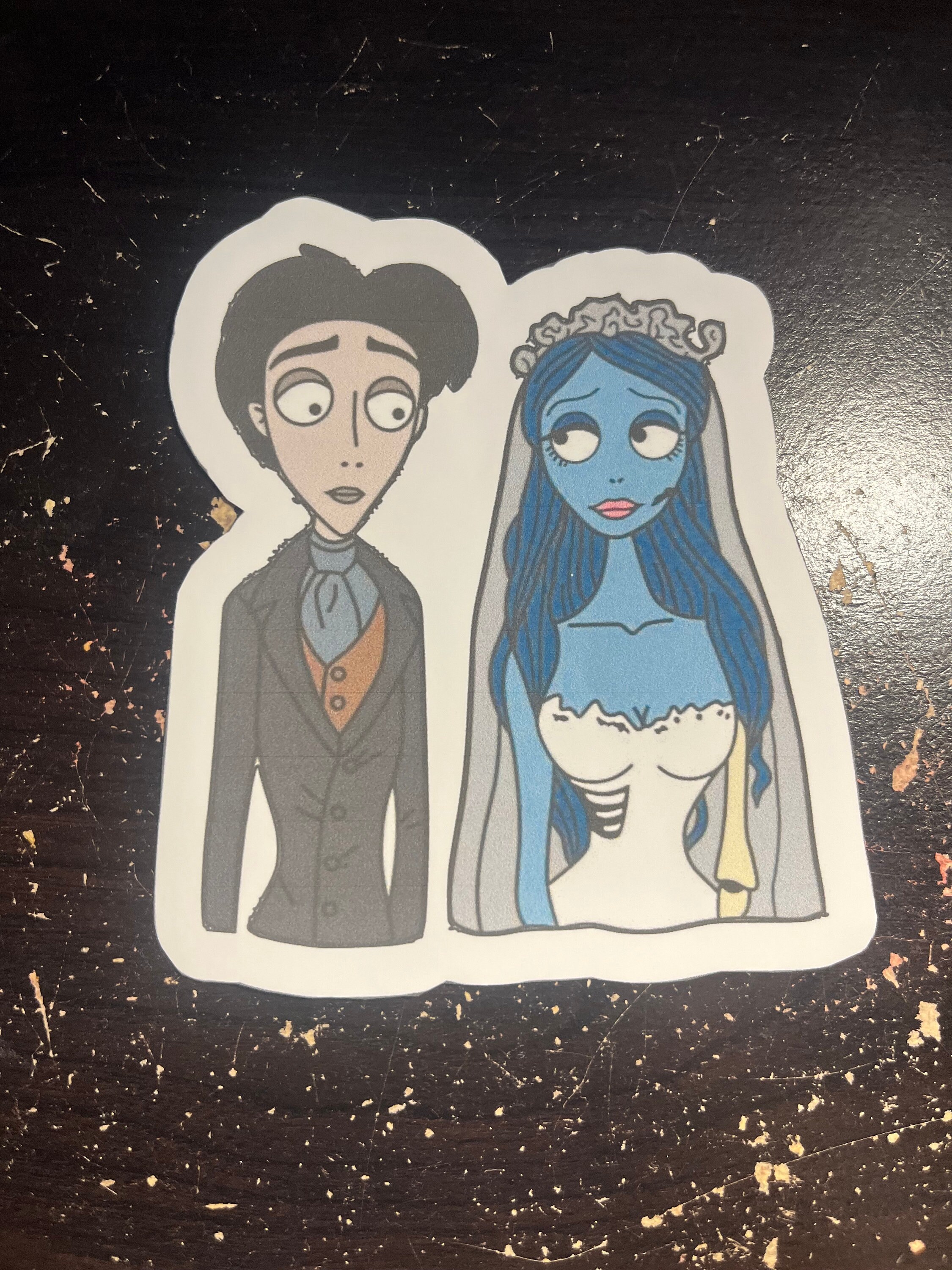 Corpse Bride Sticker - Etsy