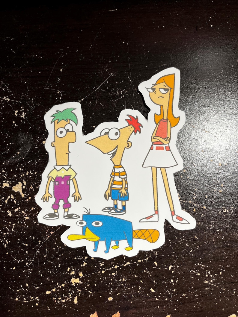 Phineas and Ferb Sticker - Etsy