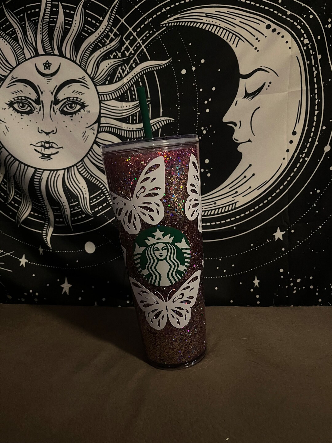 Johnny Orlando Butterfly Logo Starbucks Cup - Etsy