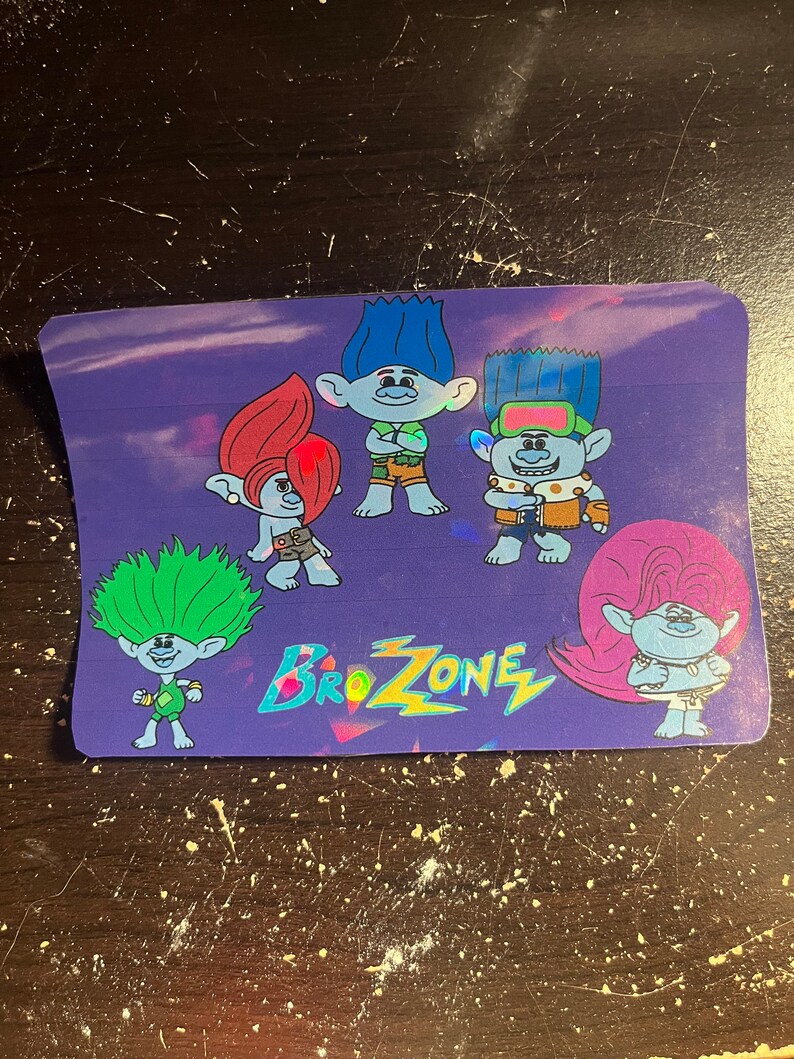 Trolls Band Together Brozone Sticker - Etsy