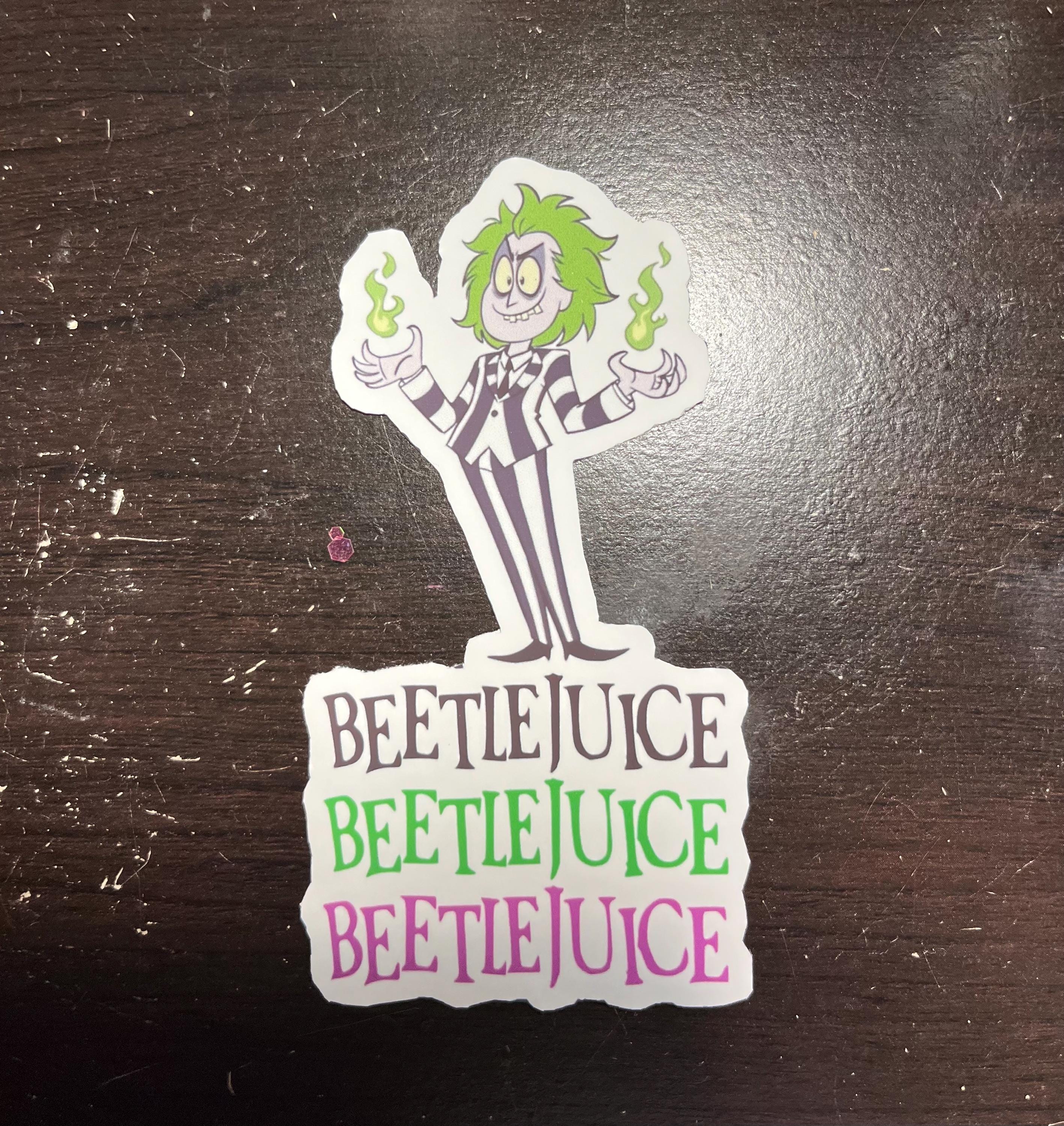 Beetlejuice Sticker - Etsy