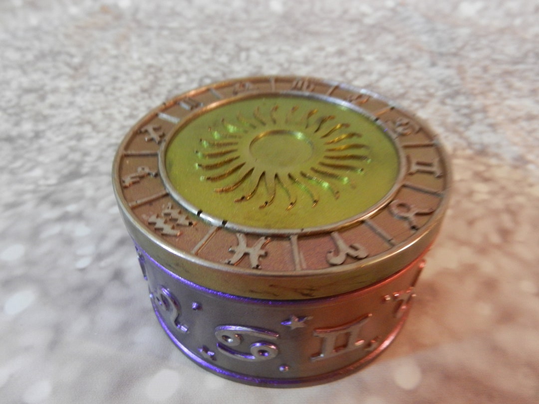 Zodiac Trinket Box - Etsy