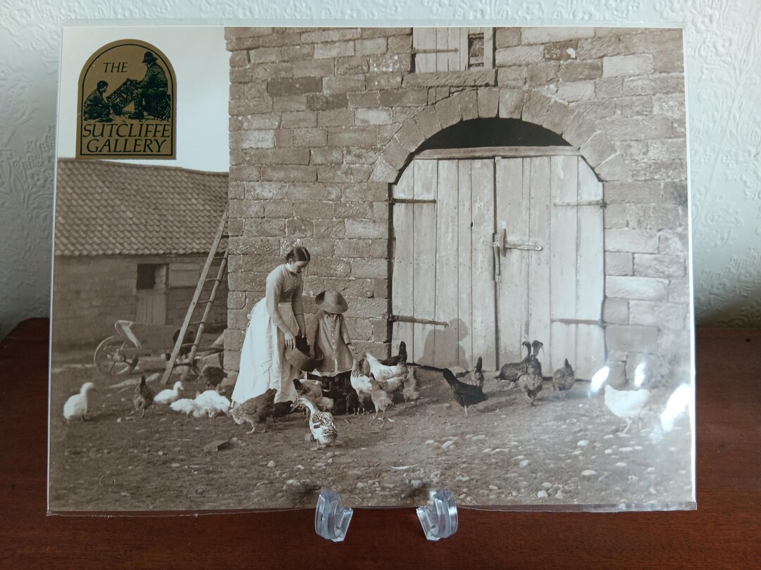Frank Meadow Sutcliffe Gallery Print - Barn Door Fowls - Etsy