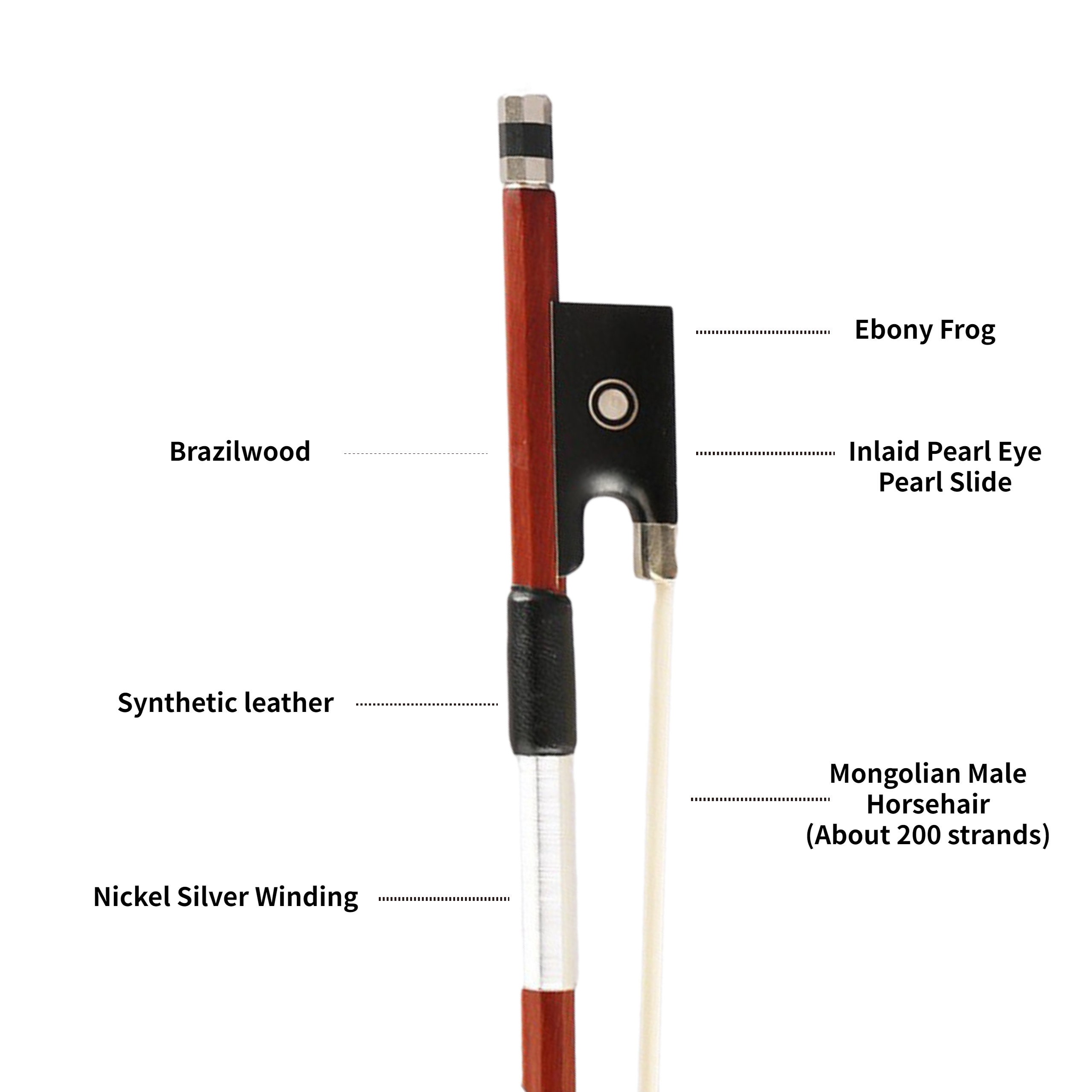 Performance Grade Excellent Tone Violin Bow 4/4 Full Size With - Etsy