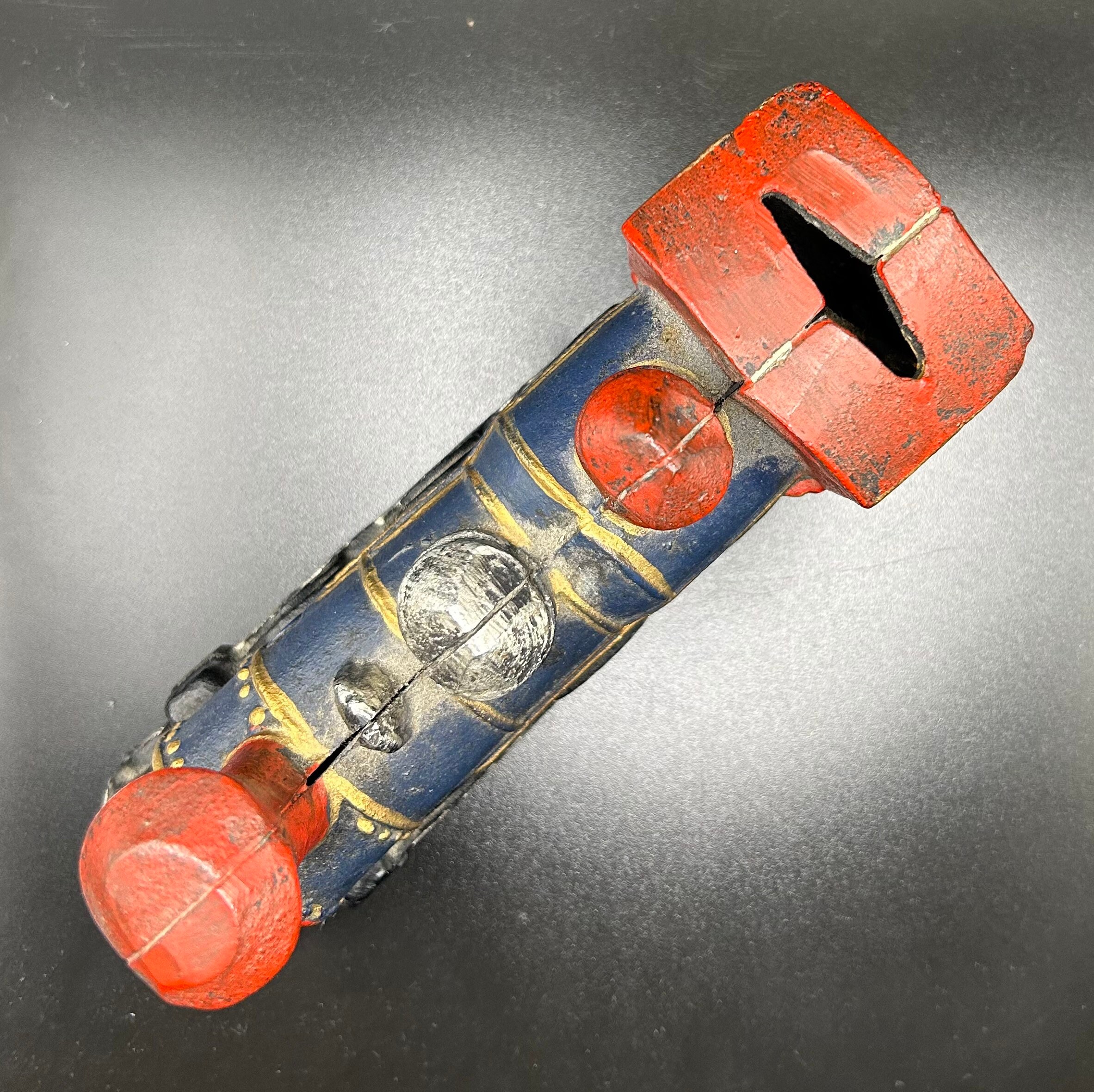 Vintage Train Coin Bank Cast Iron Good Condition Railroad - Etsy