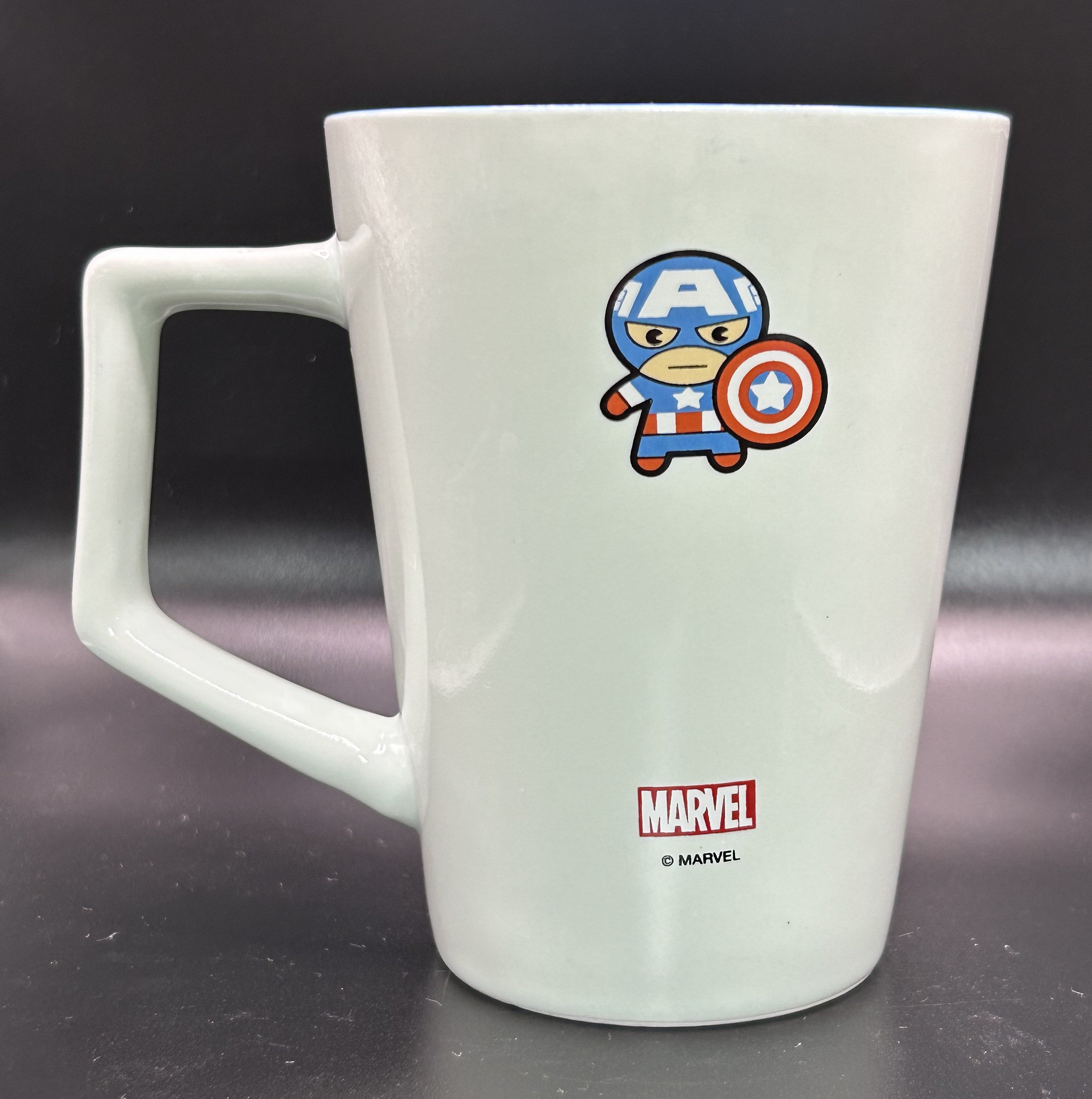 Marvel Avengers Captain America Mug Made by Miniso Life Great Condition ...