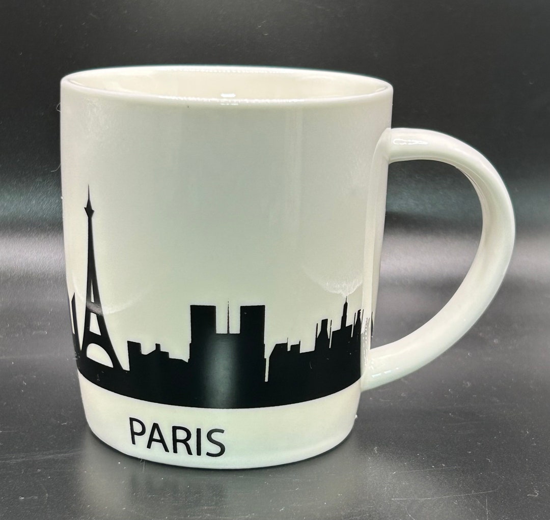 Soho Loft Paris Skyline Mug Great Color and Condition Gently Used - Etsy
