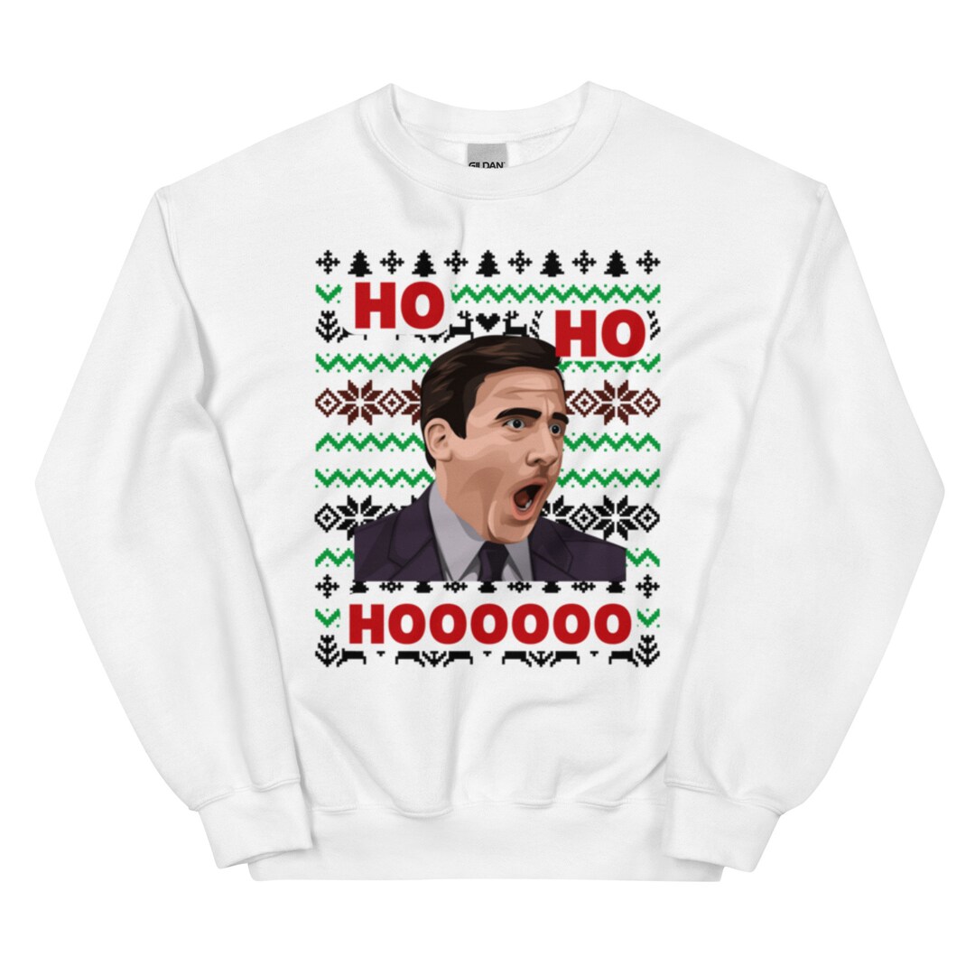 Michael Scott the Office Christmas Sweater Funny Novelty Christmas ...