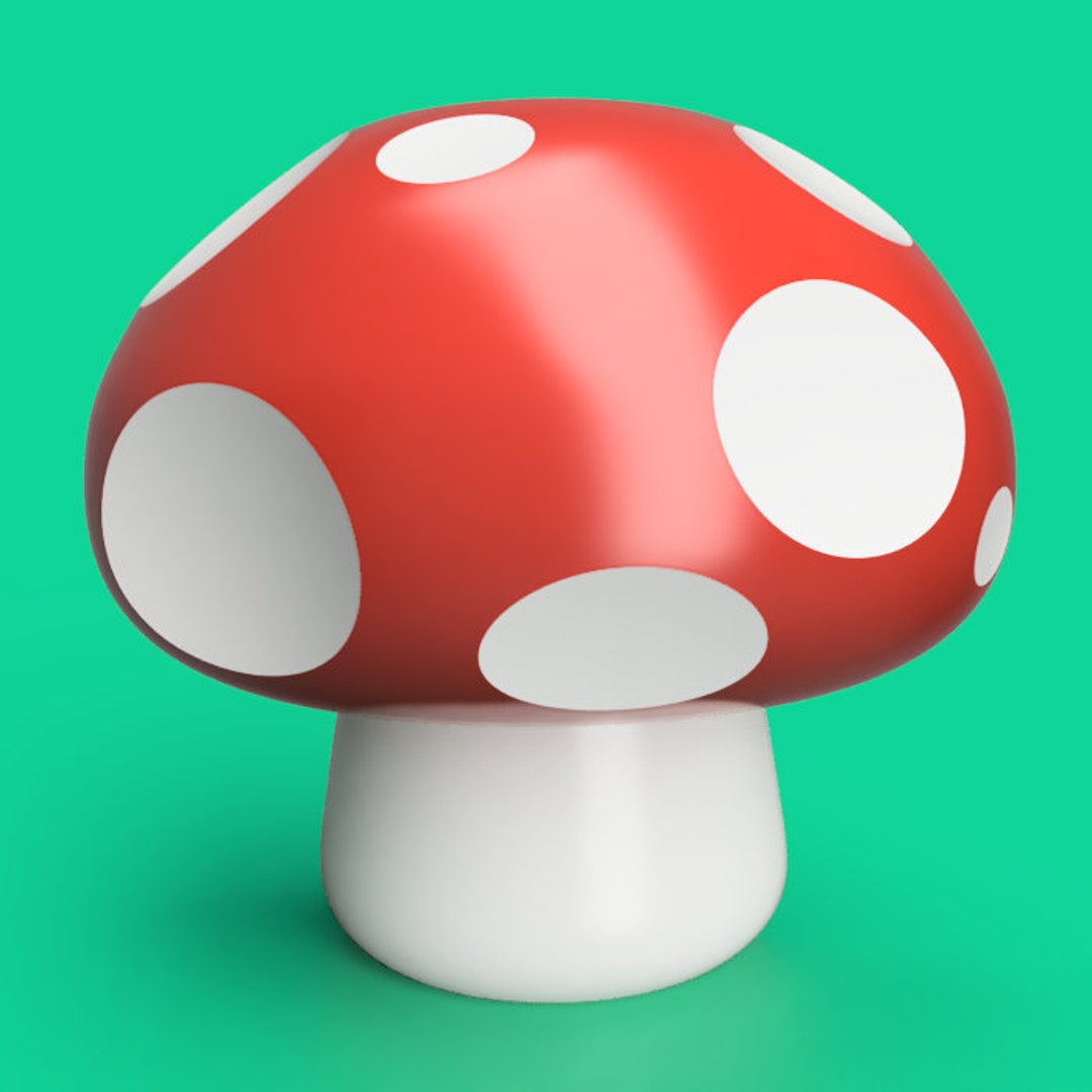 Mushroom Pen Holder 3D Print Model - Etsy