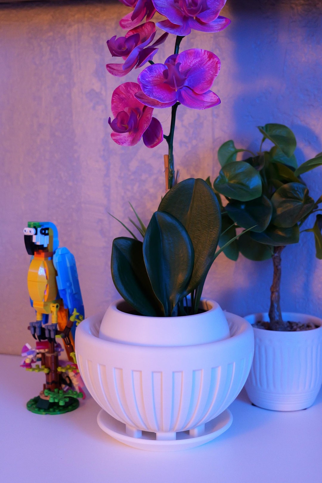 Custom 3D Printed Planter, Unique Plant Pot, Personalized Planter ...