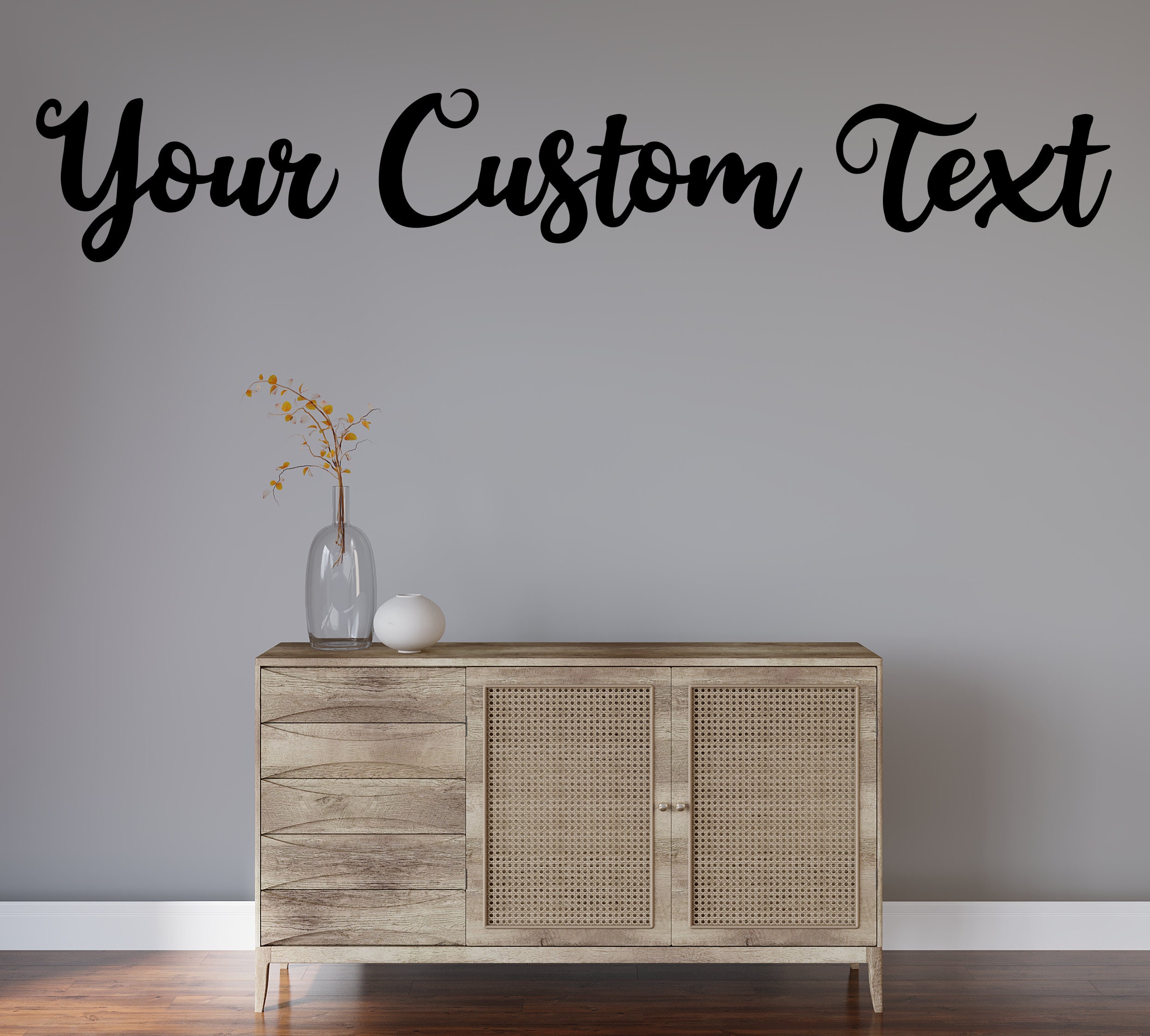 Personalized Wood Words, Custom Wood Word Sign, Wall Quotes, Wooden ...