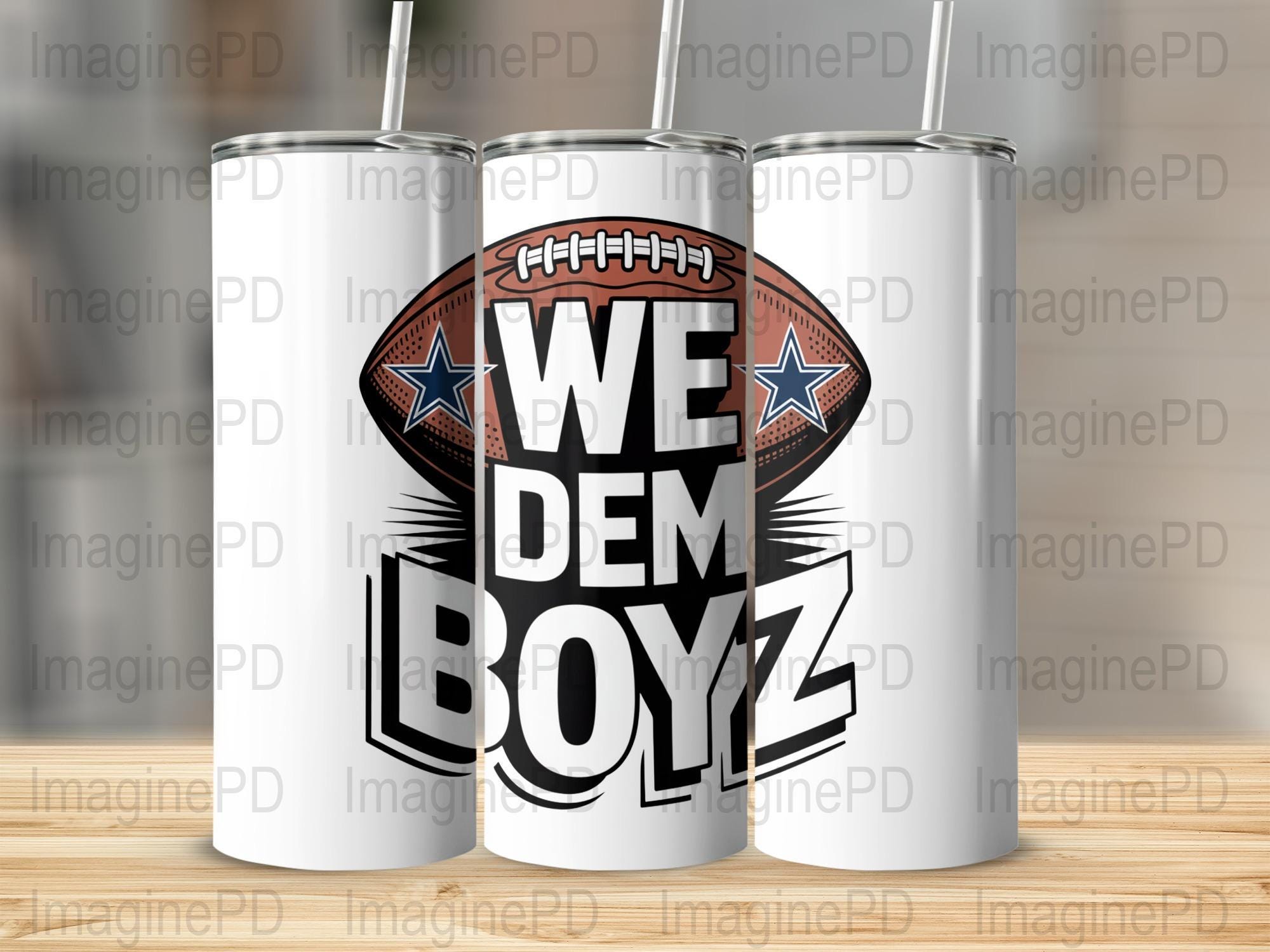 Football Team Pride Design: We Dem Boyz PNG JPG PDF (digital Download ...