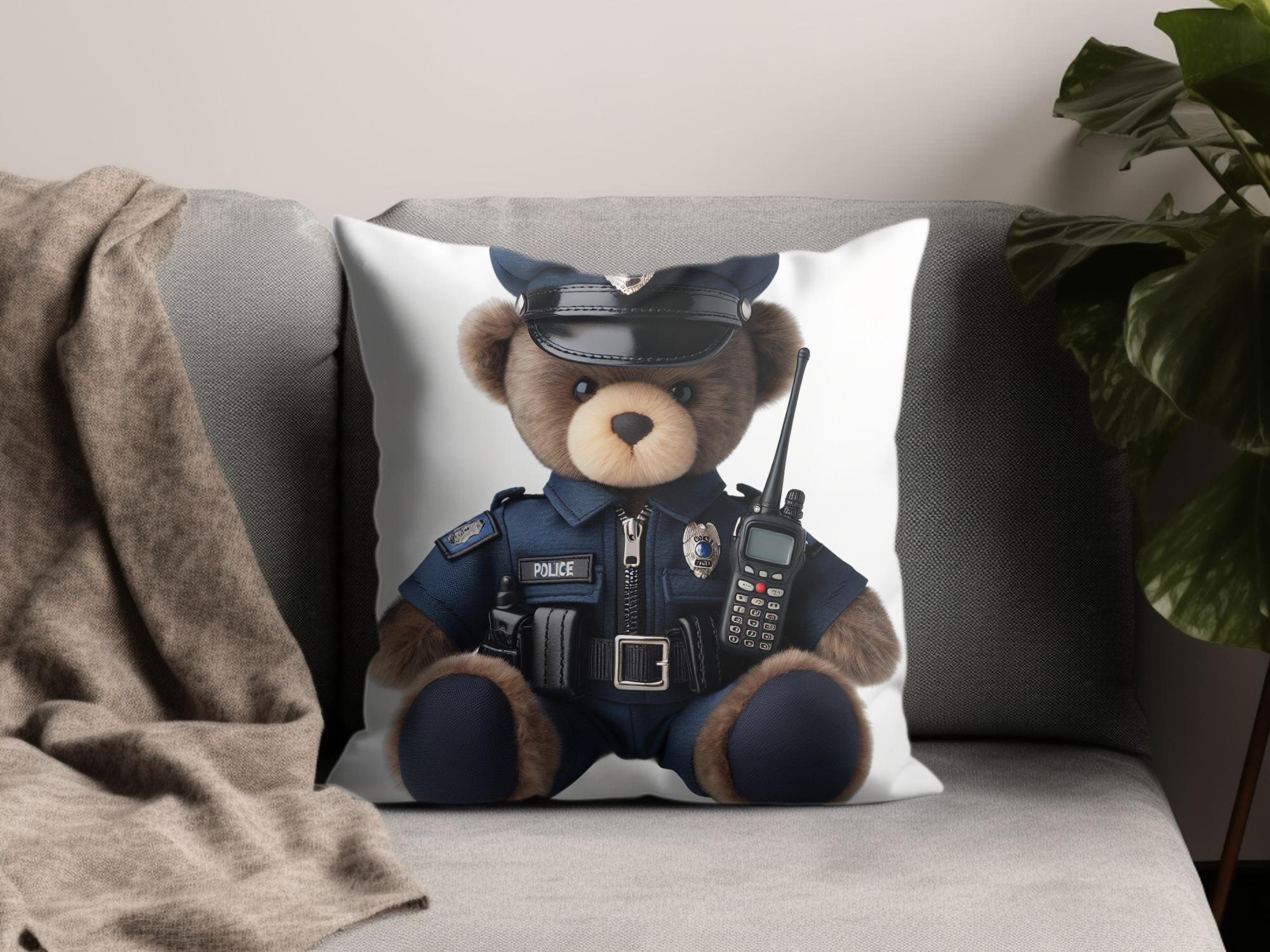 Police Teddy Bear Digital Art, Cute Cop Bear PNG, JPEG, PDF Files, Law ...