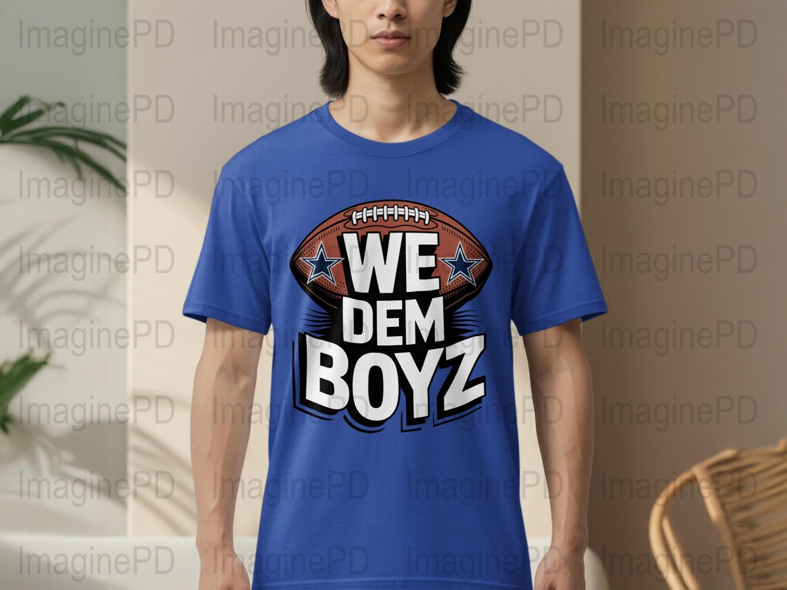 Football Team Pride Design: We Dem Boyz PNG JPG PDF (digital Download ...
