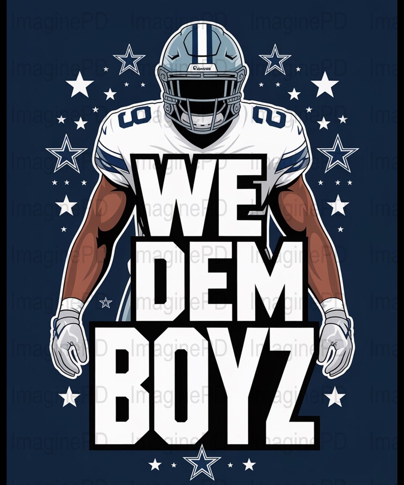We Dem Boyz SVG, Football Design PNG, Sport Team Cut File, Digital ...