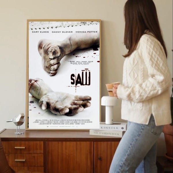 Saw Movie Poster - Etsy