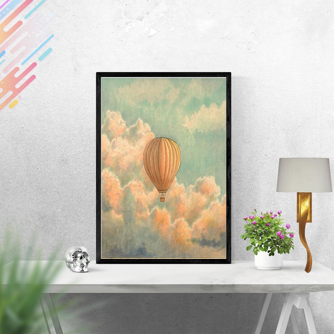 Cloud Study Art Print Poster - Etsy