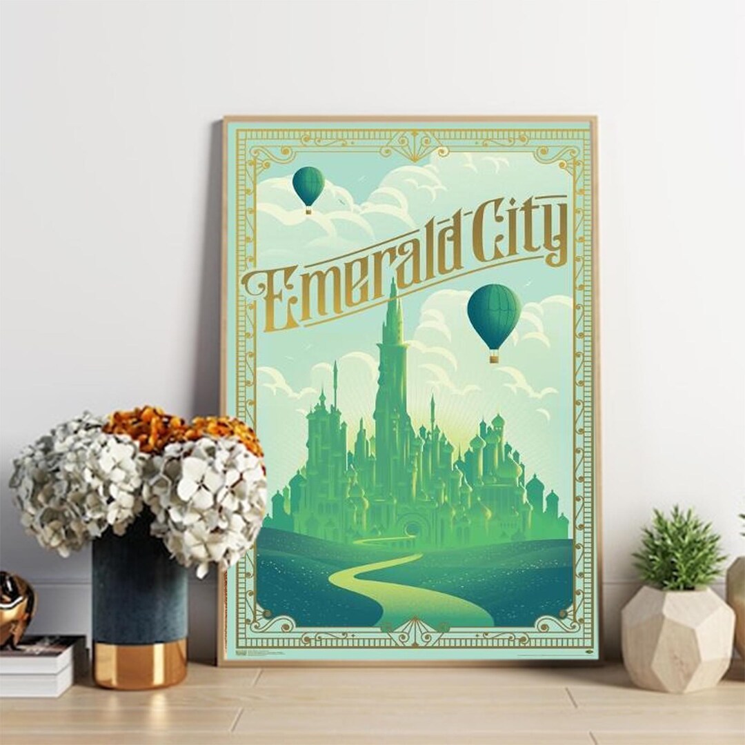 Wicked - Emerald City Poster - Etsy