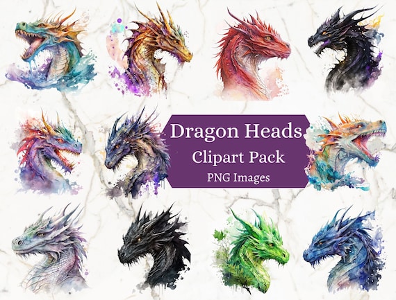 Cool Dragon Heads
