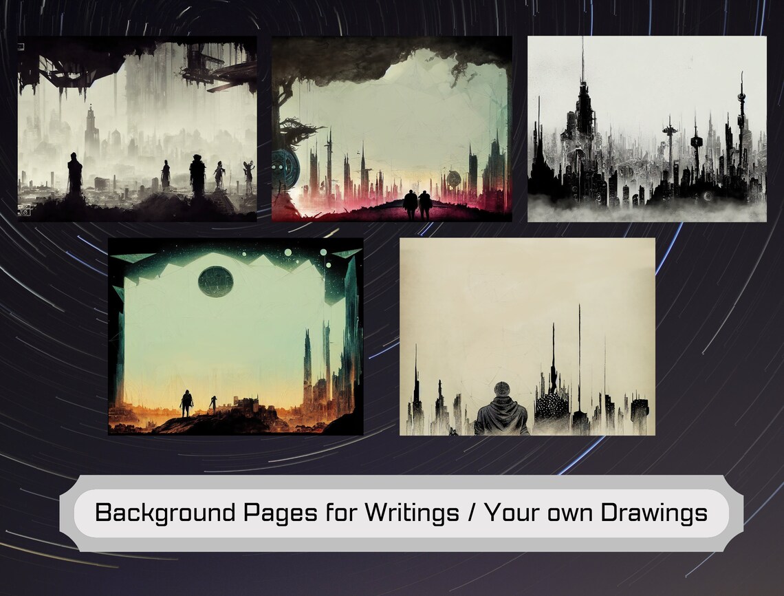 Cyberpunk Fairytale Junk Journal Pages 17 Digital Printable - Etsy