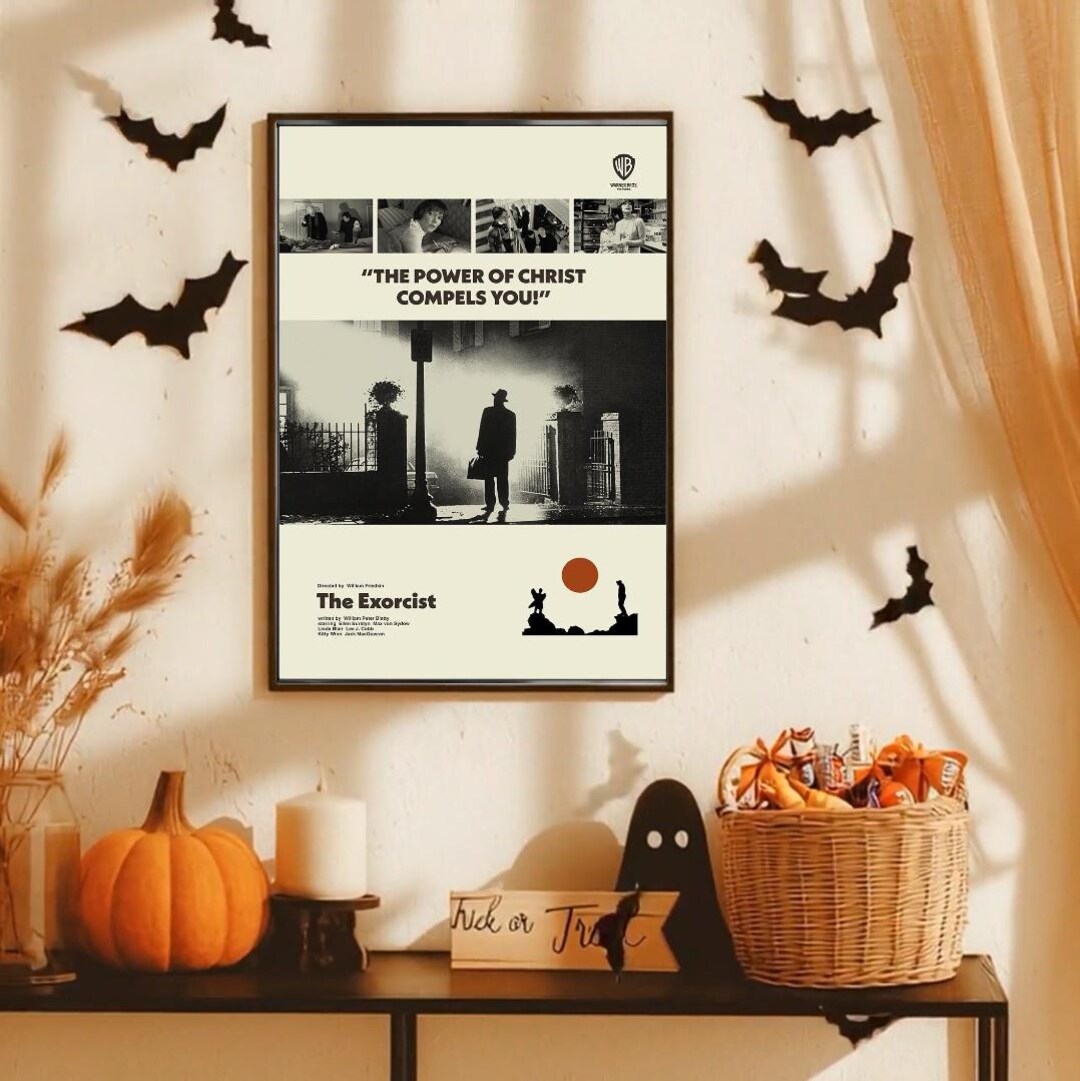 The Exorcist Poster Minimalist Retro Vintage Home Decor - Etsy