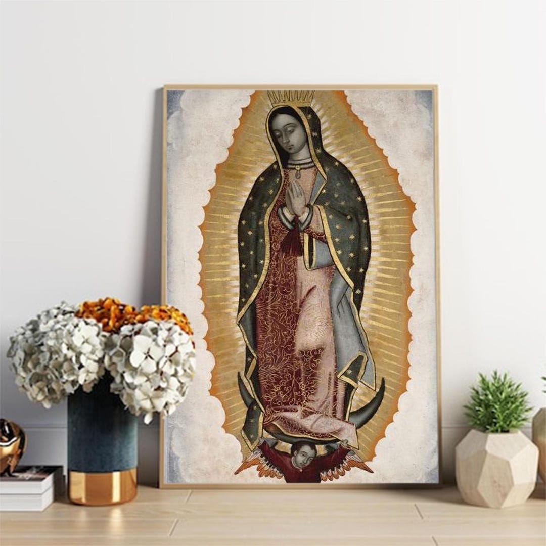 Our Lady of Guadalupe Poster - Etsy