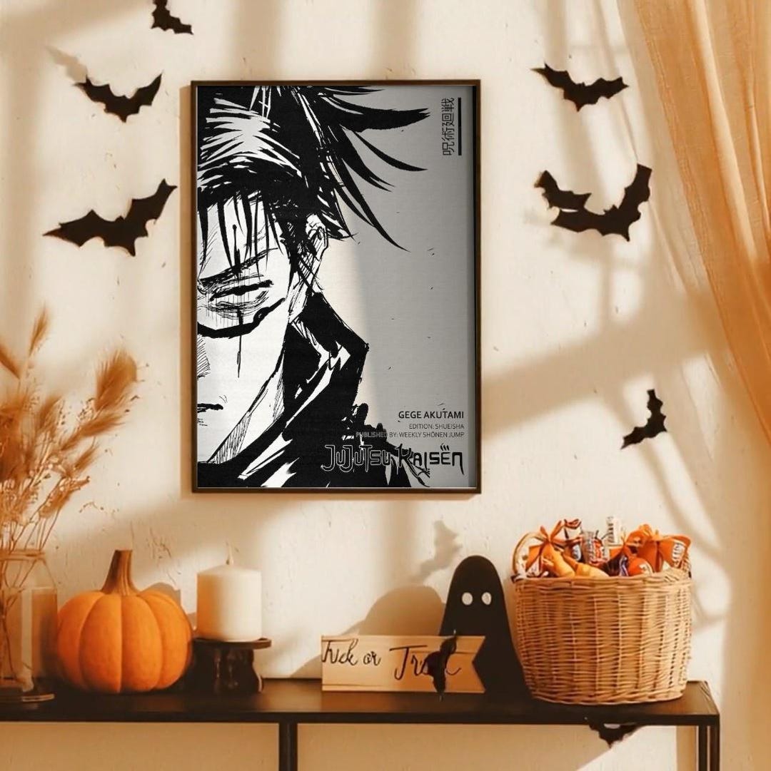 Choso Jujutsu Kaisen Jjk Anime Artwork Print Wall Home Decor Manga ...