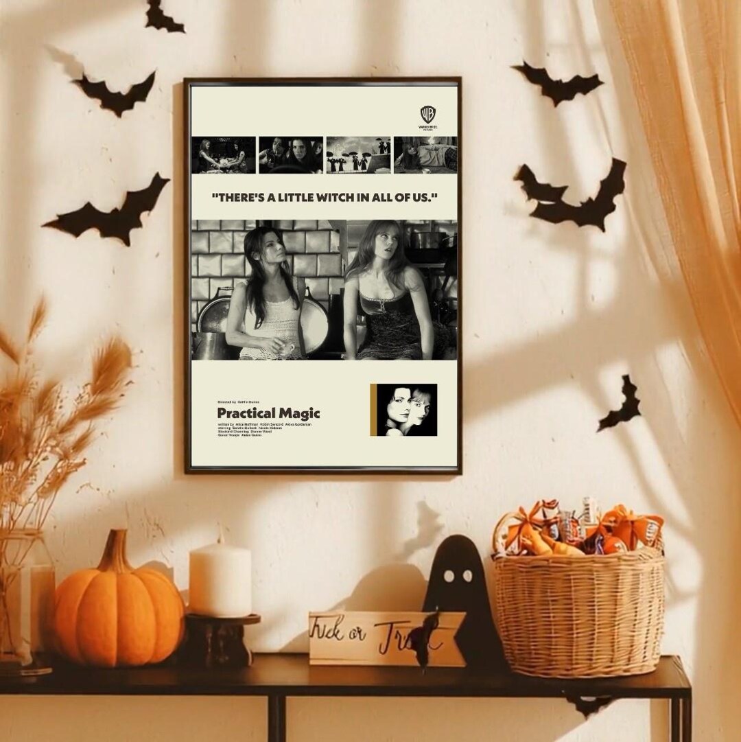 Practical Magic Poster Minimalist Retro Vintage Home Decor - Etsy