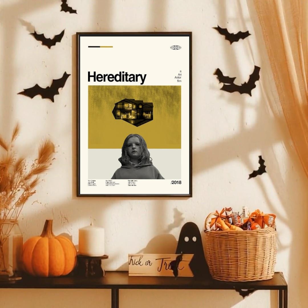 Hereditary Poster Minimalist Retro Vintage - Etsy