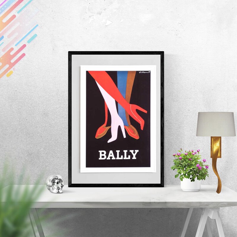 Bally Poster - Etsy
